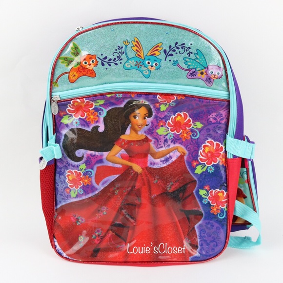 Disney | Accessories | Disney Princess Elena 6 In Backpack W Lunch Box ...